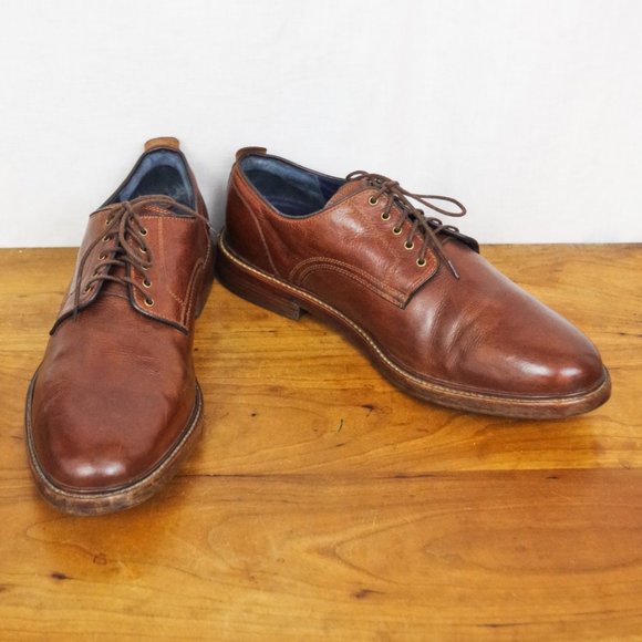 Cole Haan | Shoes | Mens Cole Haan Grand Os Brown Leather Oxford ...